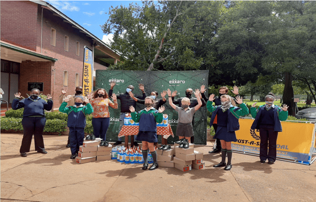 Dust-A-Side Coal and Exxaro deliver much-needed hand sanitizer to ...