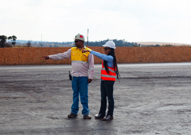 What is the business case for an external haul road management service?